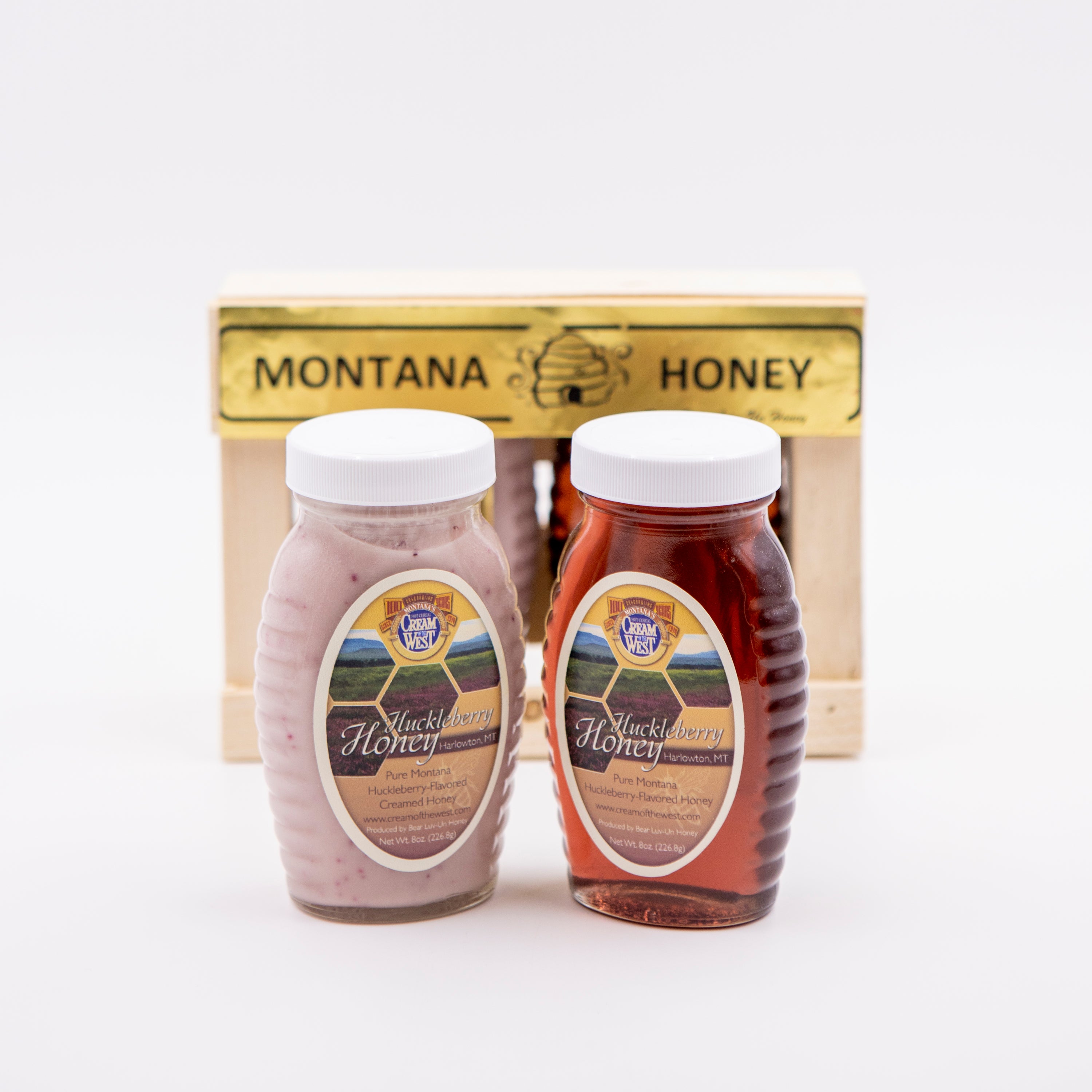 2-Piece Huckleberry Honey Gift Set – Cream of the West